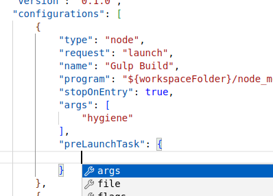degraded intellisense/error reporting for launch.json · Issue #142642 ...