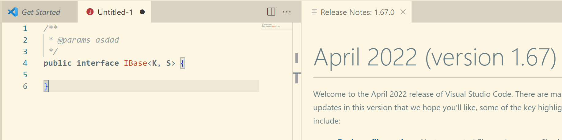 VSCODE 1.67 version of Solarized Light Light Theme Class Category Name of the Prospect Color is ...
