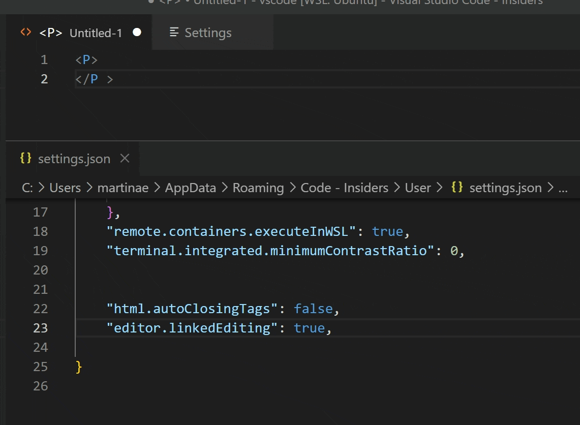 HTML tag completion deletes opening tag · Issue #151474 · microsoft ...