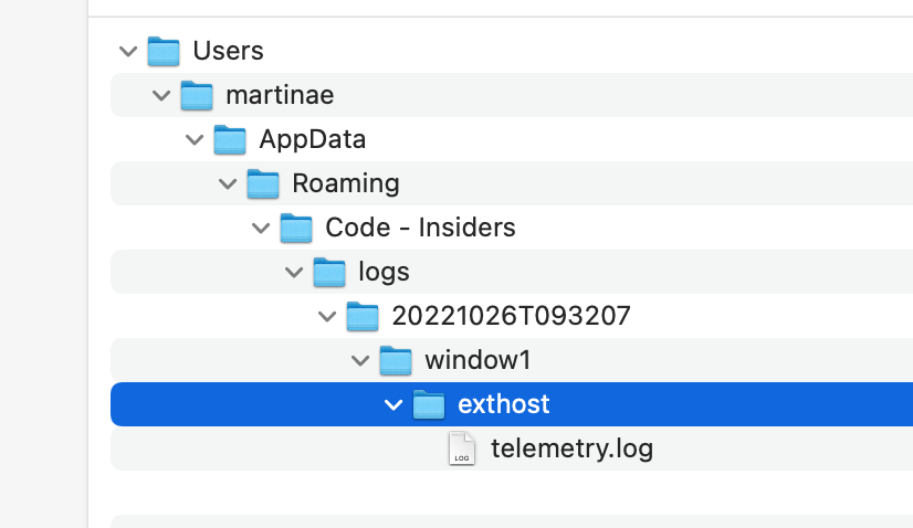Connecting From Windows To Macos Results In New `c` Folder On Macos · Issue 164613 · Microsoft