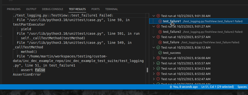 Test Results View Output Not Always Following Selection In Tree · Issue 22336 · Microsoft