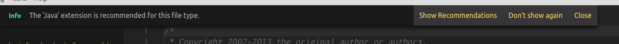 Java extension recommendation, but I have all installed · Issue #35364 ...