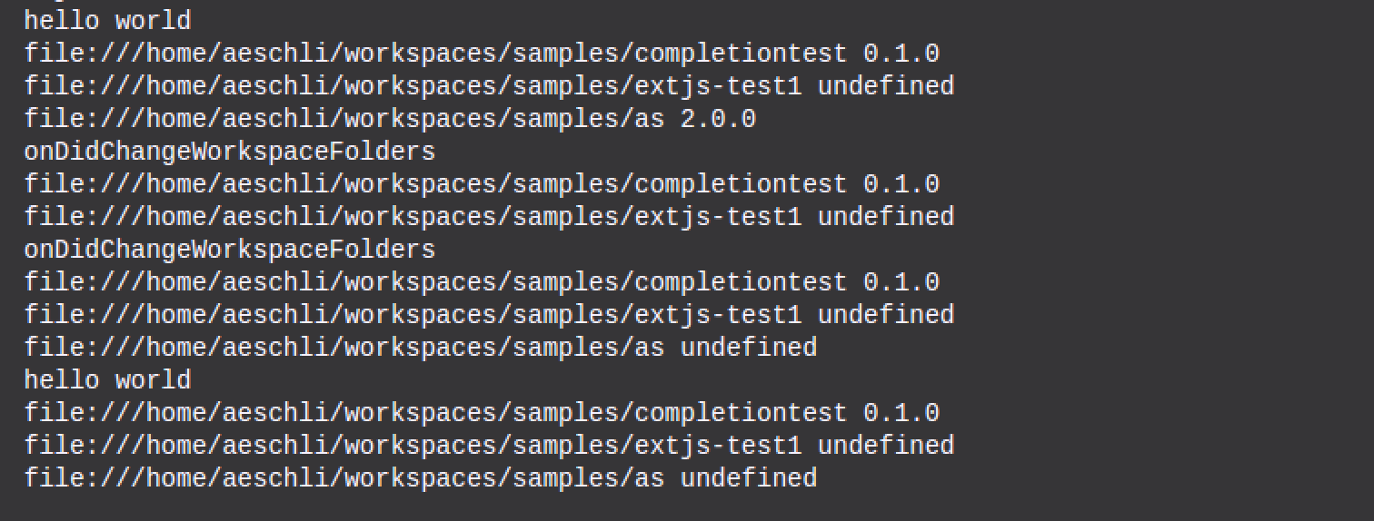 vscode.workspace.onDidChangeWorkspaceFolders fires before workspace ...