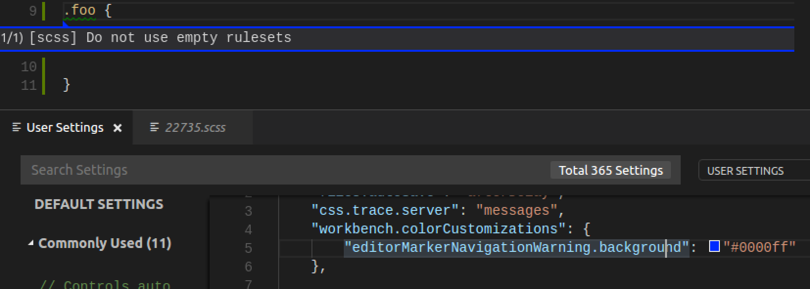 [themes] Some Editor Color Tokens Do Not Work · Issue #35538 ...