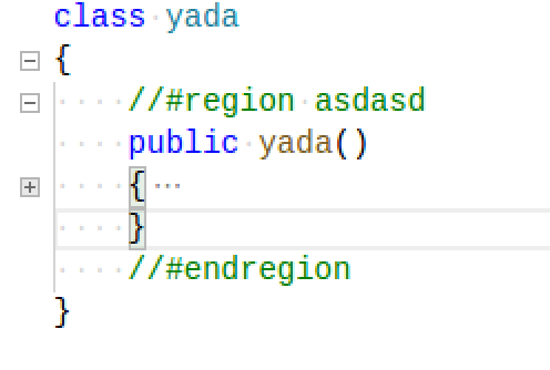 Class with Regions in Typescript folds inadequate · Issue #39539 ...
