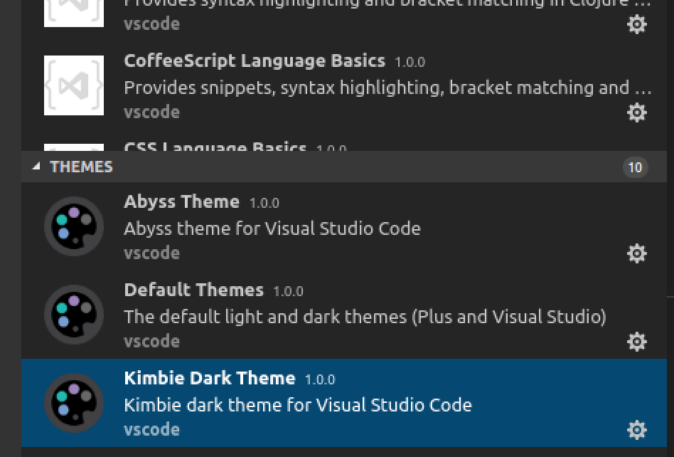 [loc][Query] Capitalization for "Kimbie Dark Theme" and more · Issue #50684 · microsoft/vscode ...