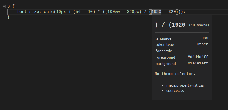 highlight numbers after '/' in calc expression · Issue #147 · atom/language-css · GitHub