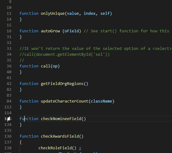 Cant Fold Or Un Fold A Function Js · Issue 59257 · Microsoftvscode · Github 8924