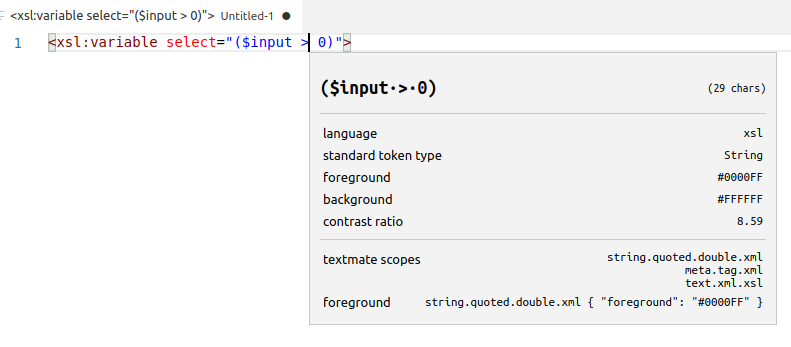 Built In Xslt Extension Has Brackets Setting That Prevents Bracket Matching For Embedded Xpath