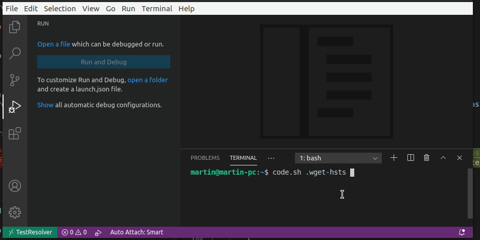 Auto attach interferes with code command · Issue #106920 · microsoft/vscode · GitHub