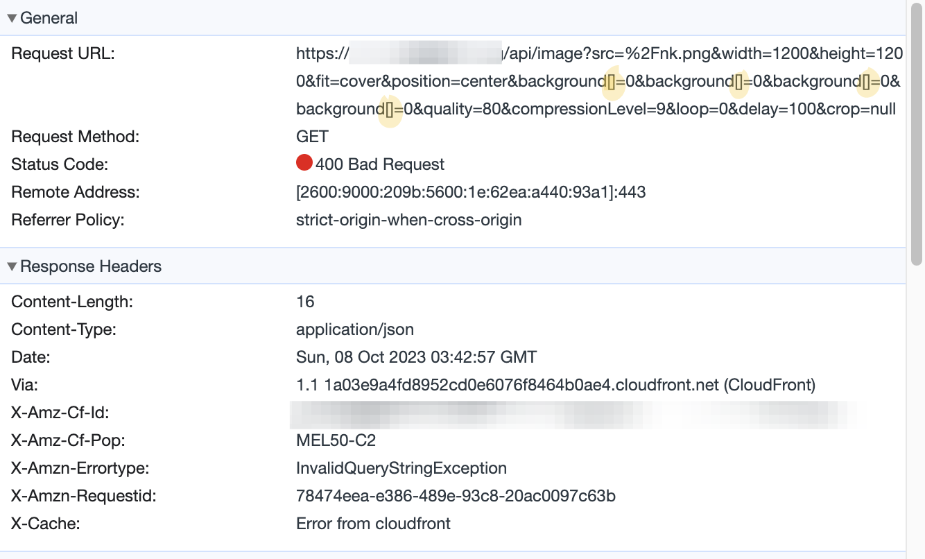 AWS Cloudfront API URL error · Issue #77 · Josh-McFarlin/remix-image · GitHub