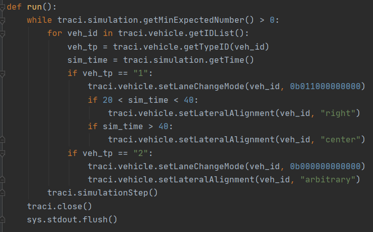 Setlateralalignment Does Not Work Properly In A If Condition In Traci · Issue 7114 · Eclipse 