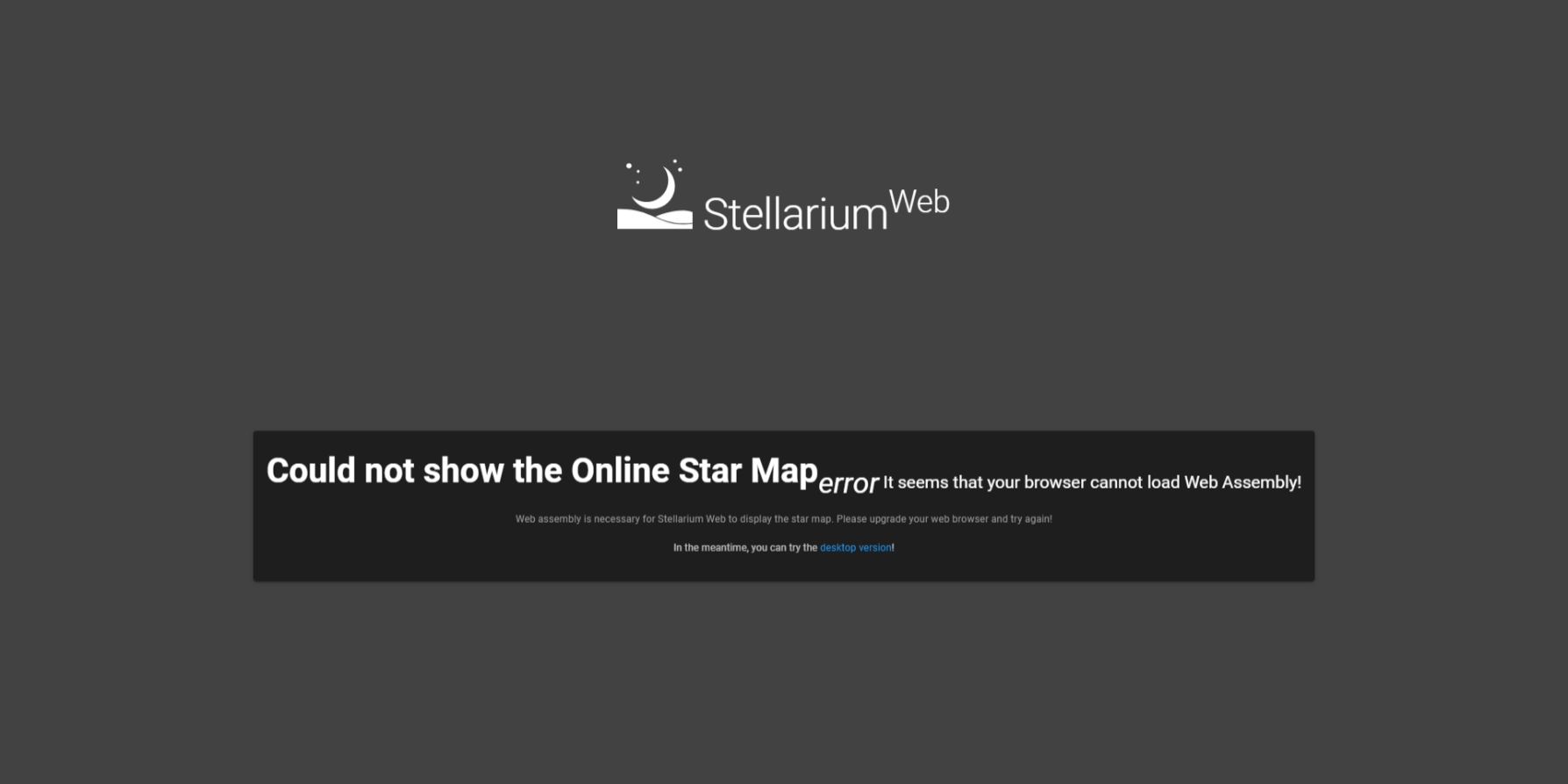 Stellarium web not working on Microsoft Edge · Issue #135 · Stellarium/stellarium-web-engine ...