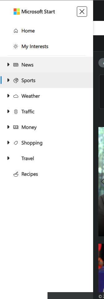 [Broken Website] MSN sports not adapting dark mode properly · Issue ...