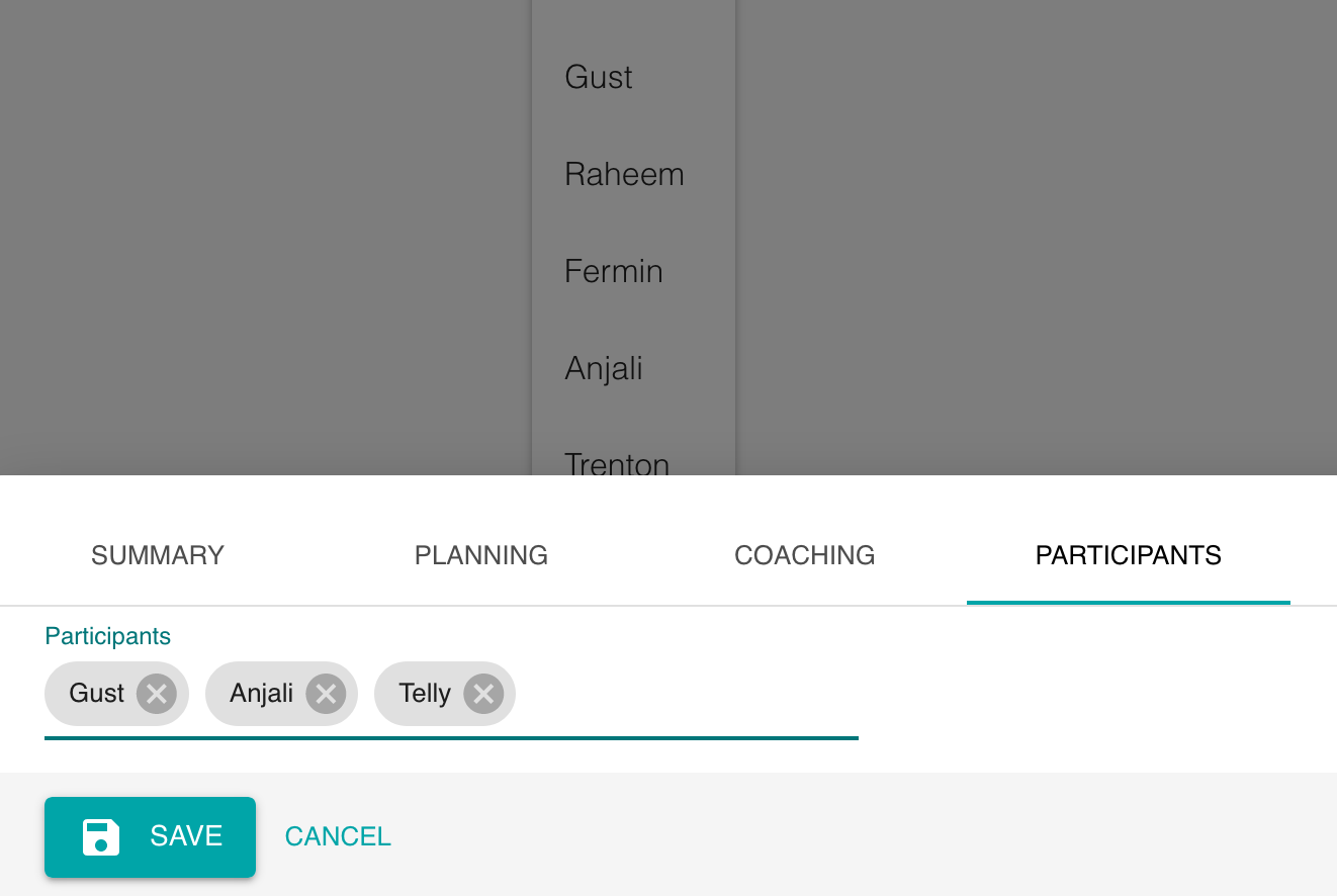 Referencearrayinput Choice List In Form Embedded In Drawer Displayed In The Background · Issue