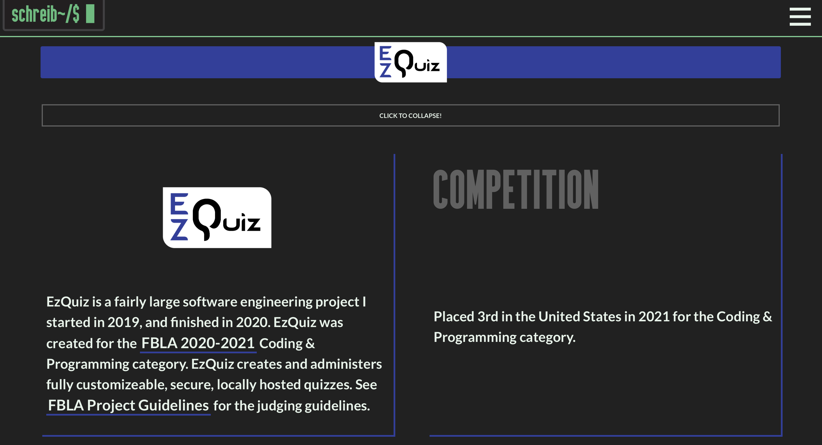 GitHub - bens-schreiber/portfolio-2022: A portfolio made for FBLA 2022 ... GitHub - bens-schreiber/portfolio-2022: A portfolio made for FBLA 2022 ...