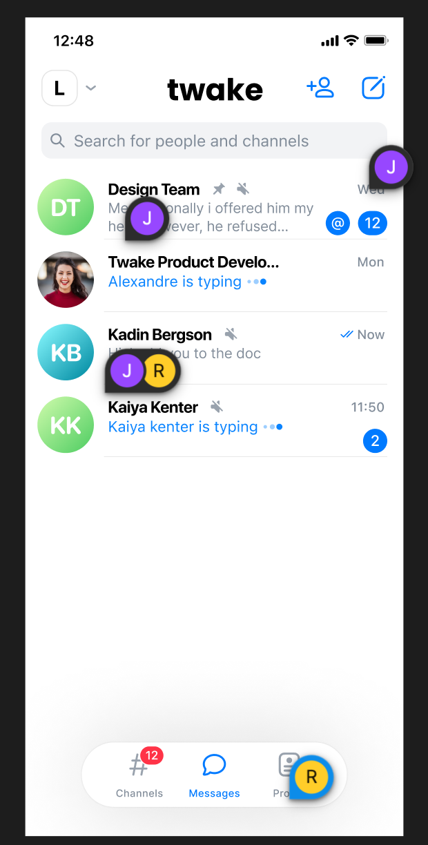 [UI] Apply new UI for Direct Chat page · Issue #6 · linagora/twake-on-matrix · GitHub