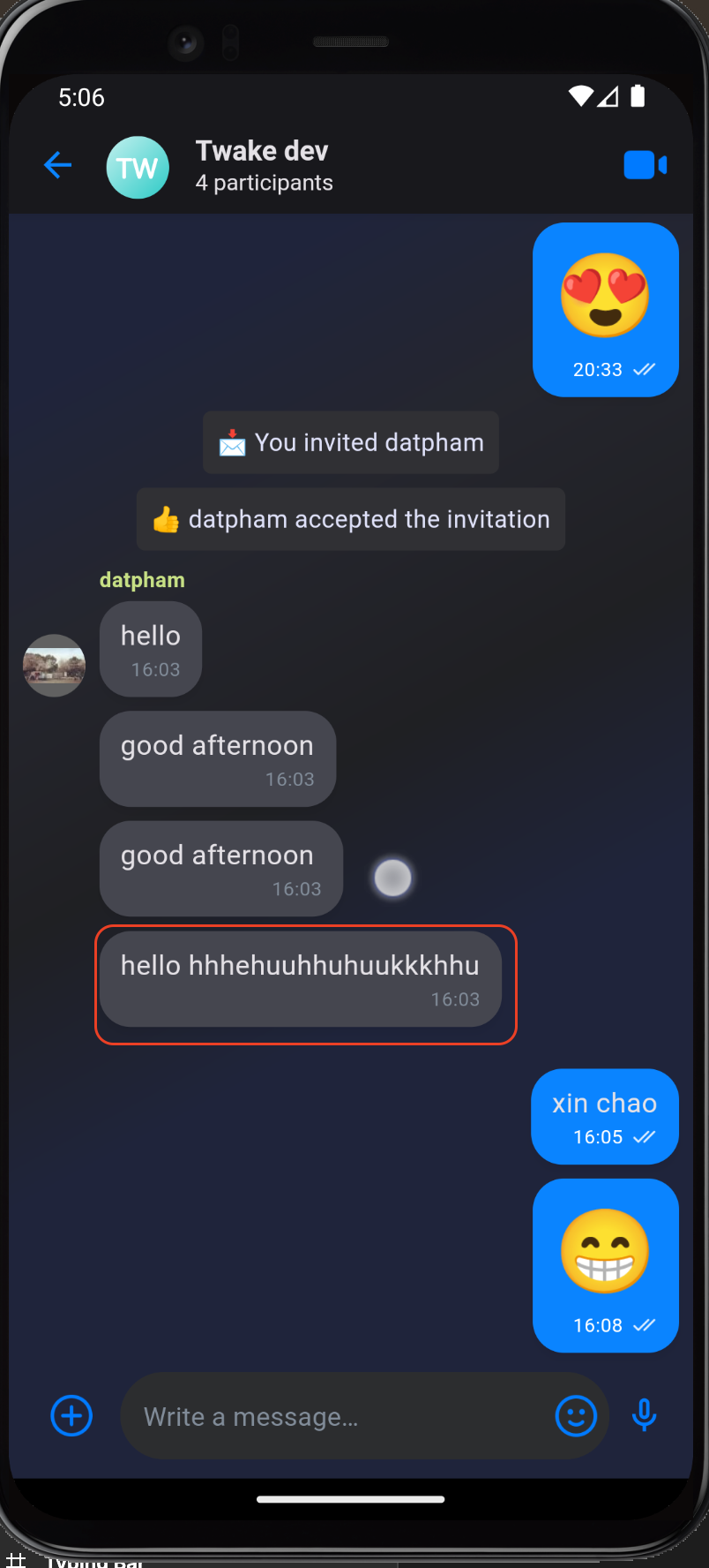 [UI] Apply new UI for message bubble · Issue #8 · linagora/twake-on-matrix · GitHub