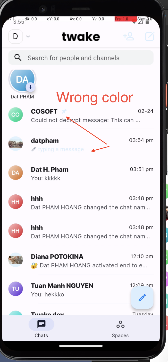 [UI] Apply new UI for Direct Chat page · Issue #6 · linagora/twake-on-matrix · GitHub