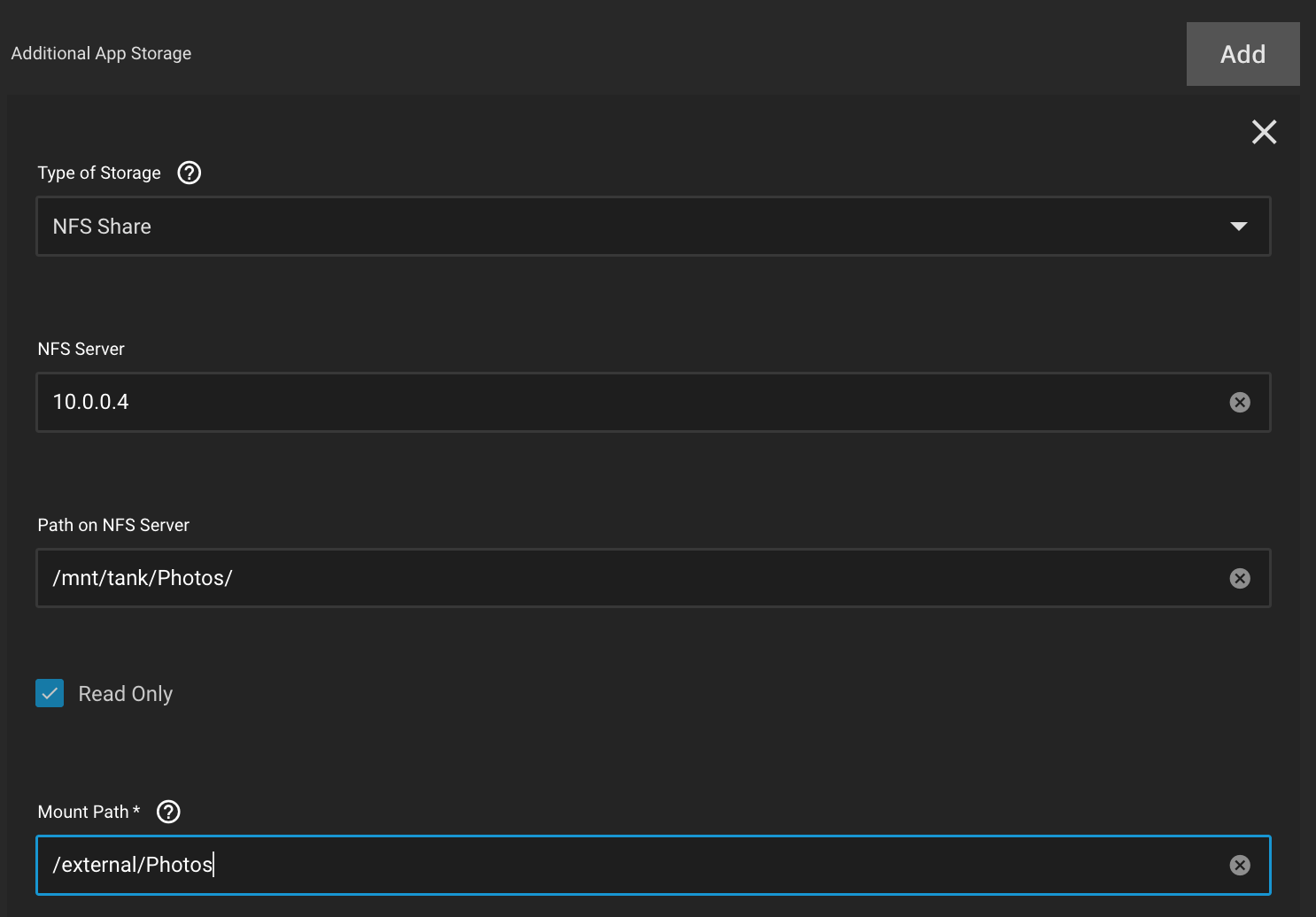 Immich External Exports Mount · Issue #10202 · truecharts/charts · GitHub