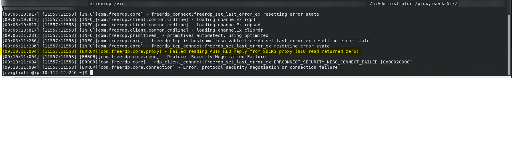 RDP through an http proxy that does not support socks5 · Issue #7723 · FreeRDP/FreeRDP · GitHub