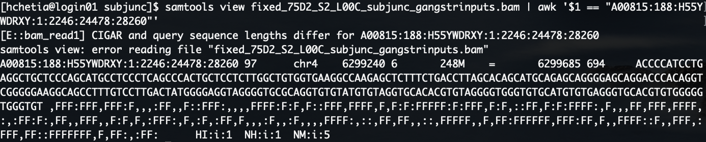 Error using samtools with subjunc bam output [samtools sort: truncated file] · Issue #1449 ...