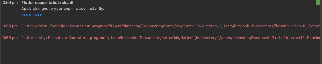 [webview_flutter] IOS Could not signal service com.apple.WebKit ...