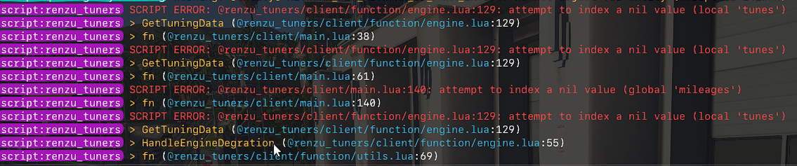 Errors any time i spawn a vehicle · Issue #19 · renzuzu/renzu_tuners · GitHub