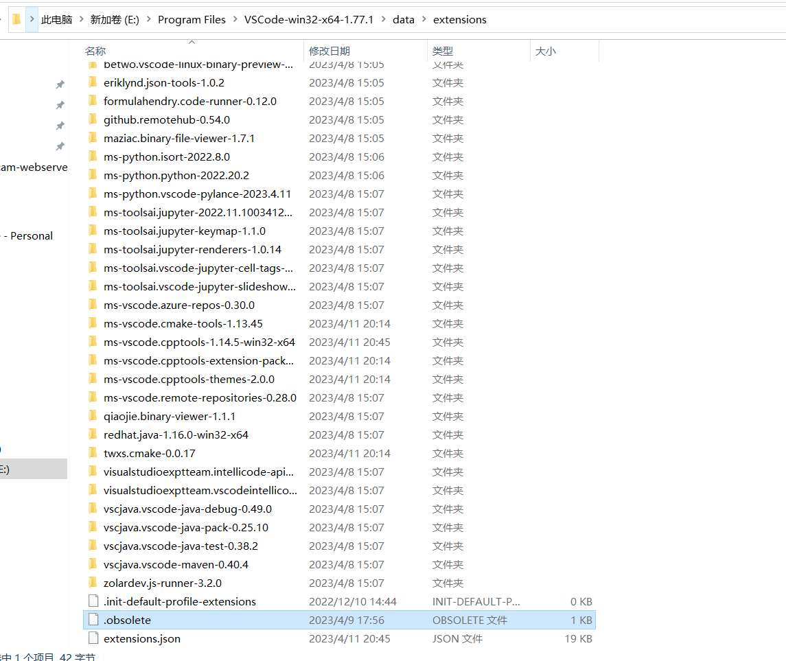 extentsions not found after migration to portable mode · Issue #179554 · microsoft/vscode · GitHub