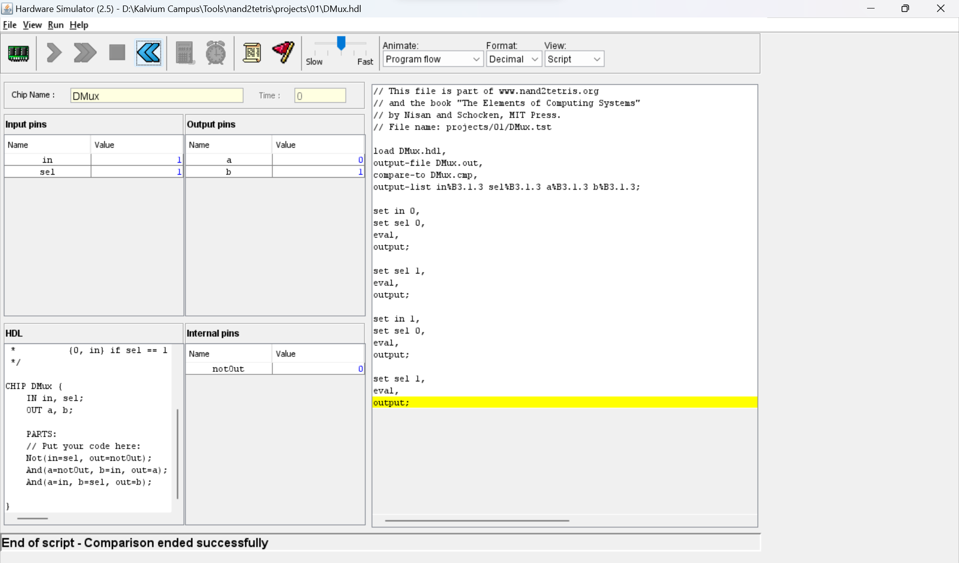 GitHub - AlwinSunil/nand2tetris-Part1: Boolean Functions and Gate Logic, The Breadth of Computer ...