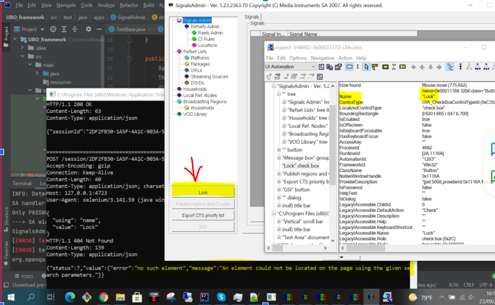 Unable to locate element by using its accessibility id/automation id in WPF desktop application ...