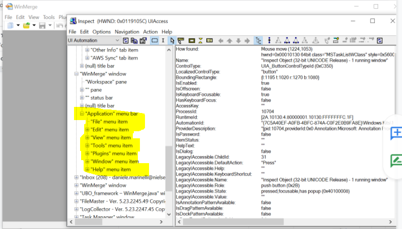 Iteract with a Child element · Issue #1618 · microsoft/WinAppDriver ...