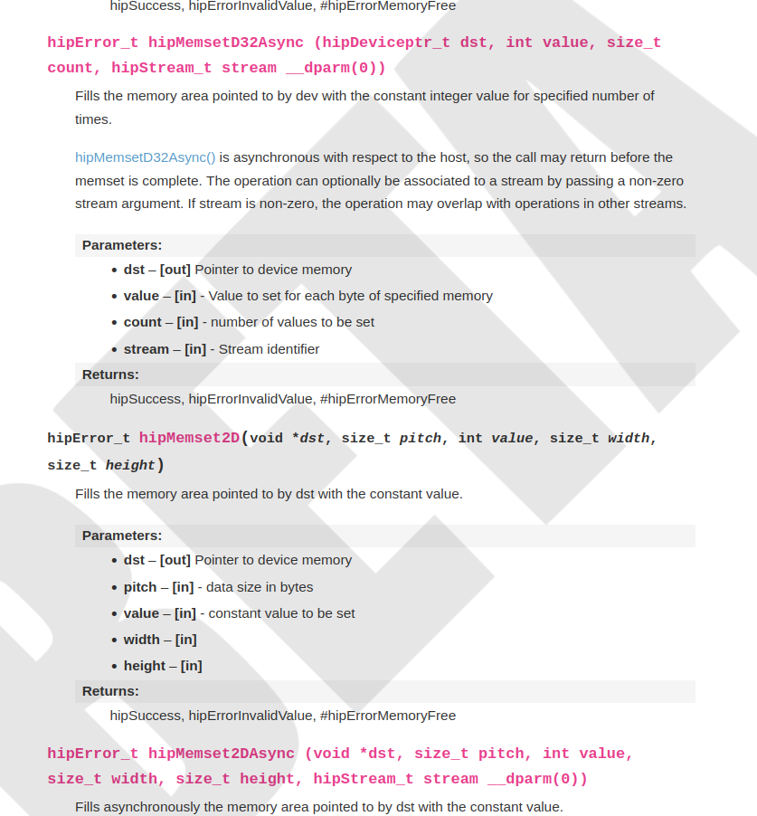 Inconsistent Function Formatting In Docs · Issue 1953 · Rocmrocm · Github