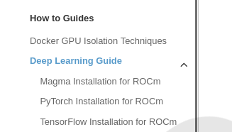 Empty section headers · Issue #1958 · ROCm/ROCm · GitHub