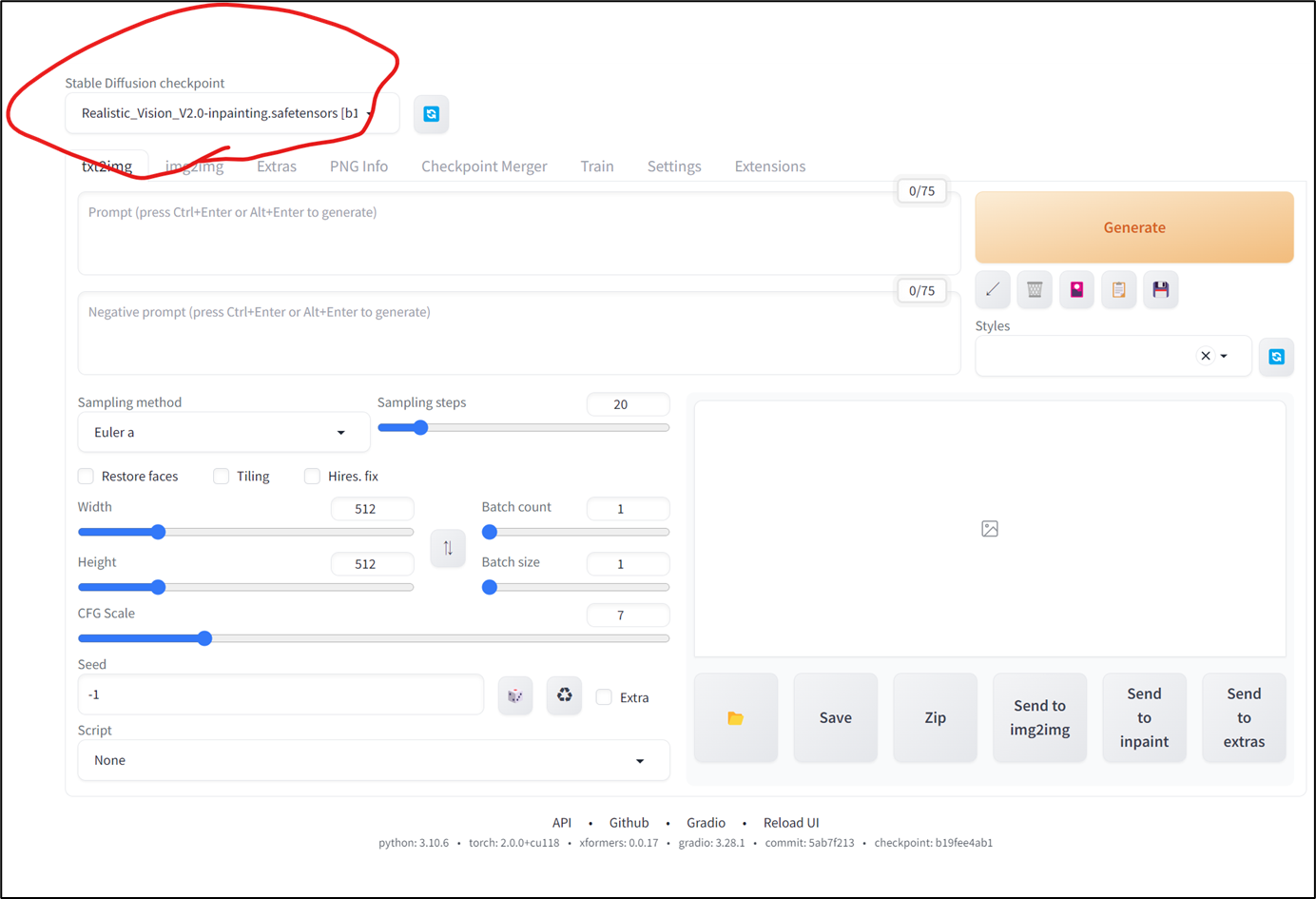 Stable Diffusion(WebUI)をローカル環境(Windows11のWSL2のUbuntu)上で使ってみた #StableDiffusion - Qiita