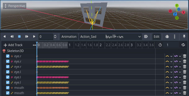 Discrepancy between built-in animation and same animation saved to file ...