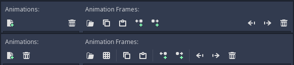 Restructure AnimatedSprite editor icons · Issue #31963 · godotengine/godot · GitHub