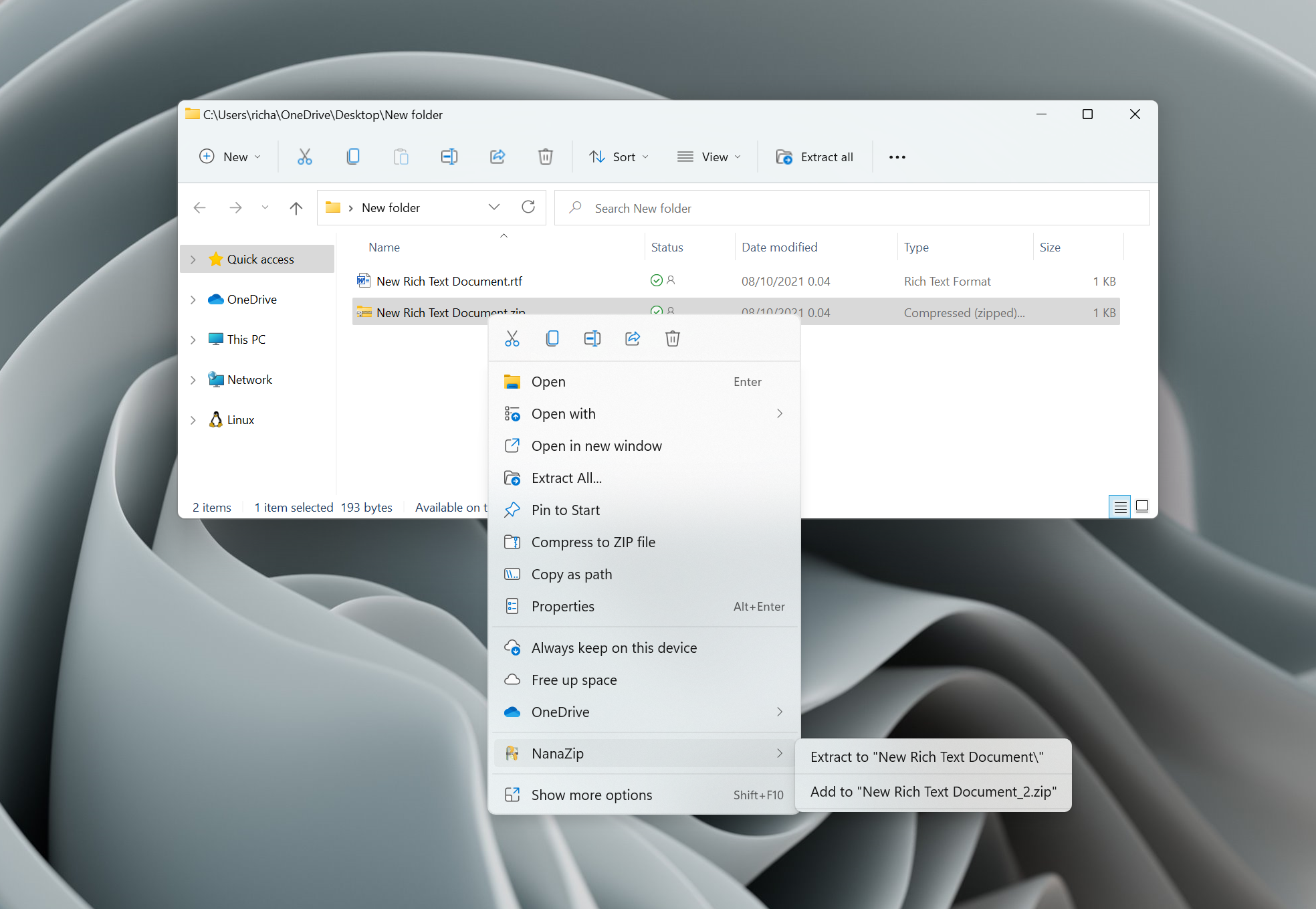 Few issues with new context menu · Issue #10 · M2Team/NanaZip · GitHub