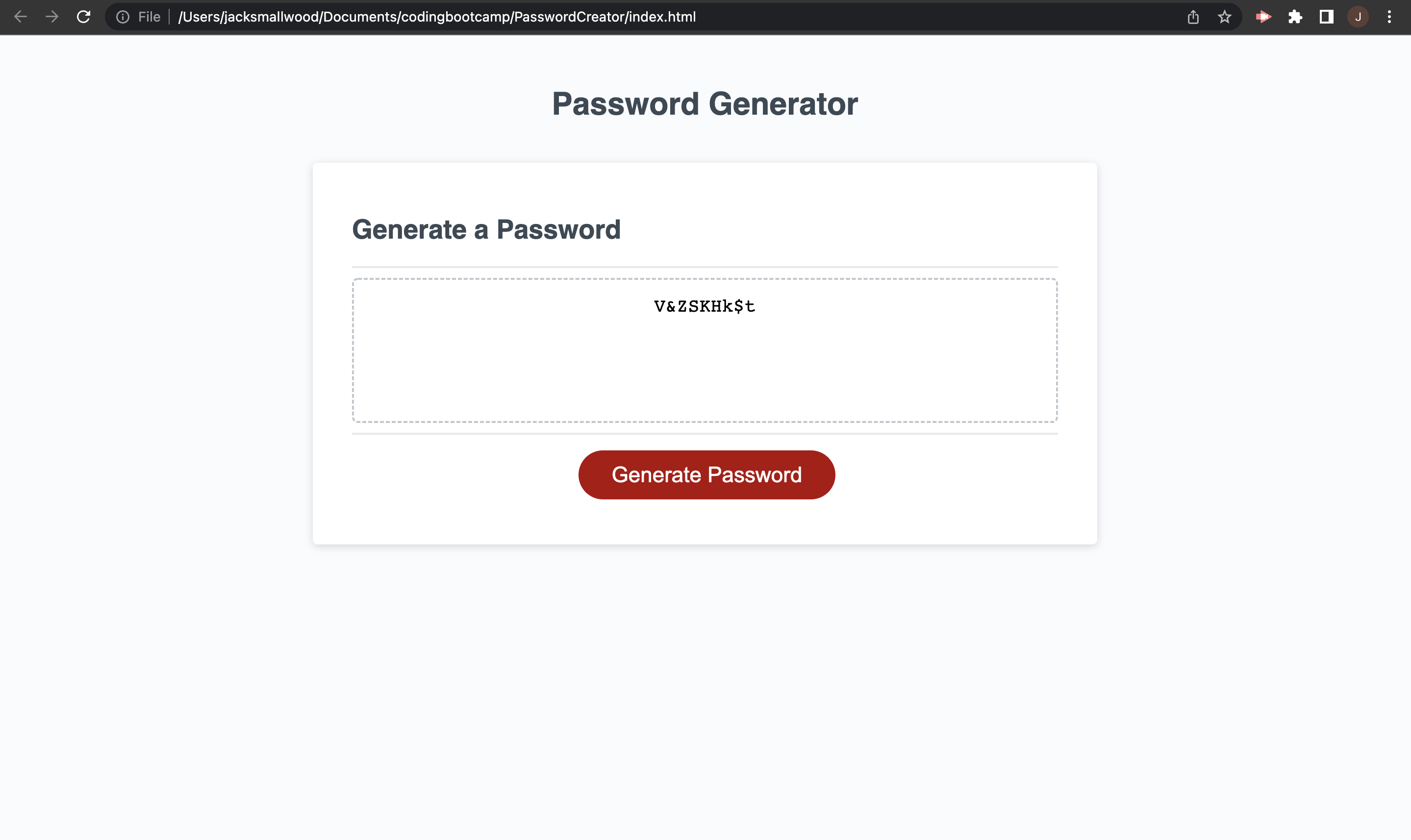 GitHub - jsmall4/password-creator