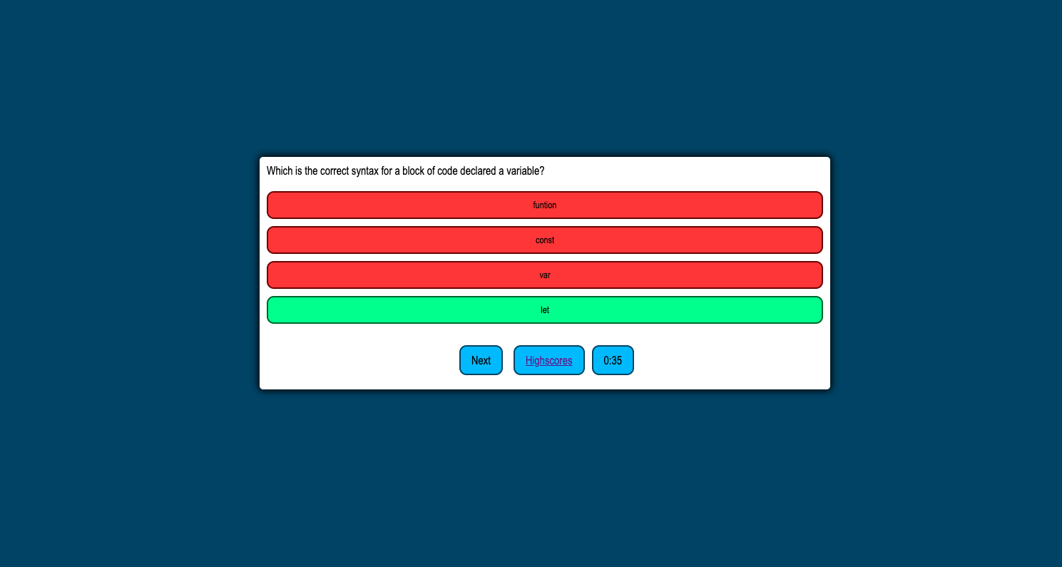 GitHub - jsmall4/quiz-code