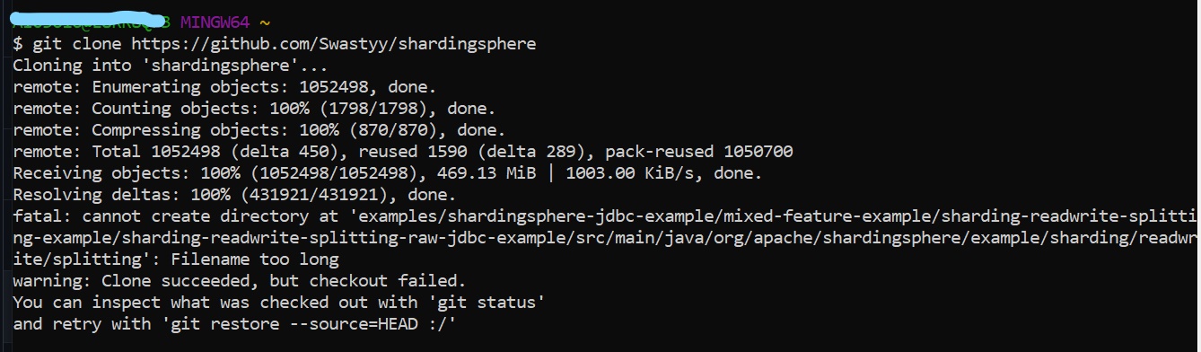 File Path contains spaces · Issue #18226 · apache/shardingsphere · GitHub