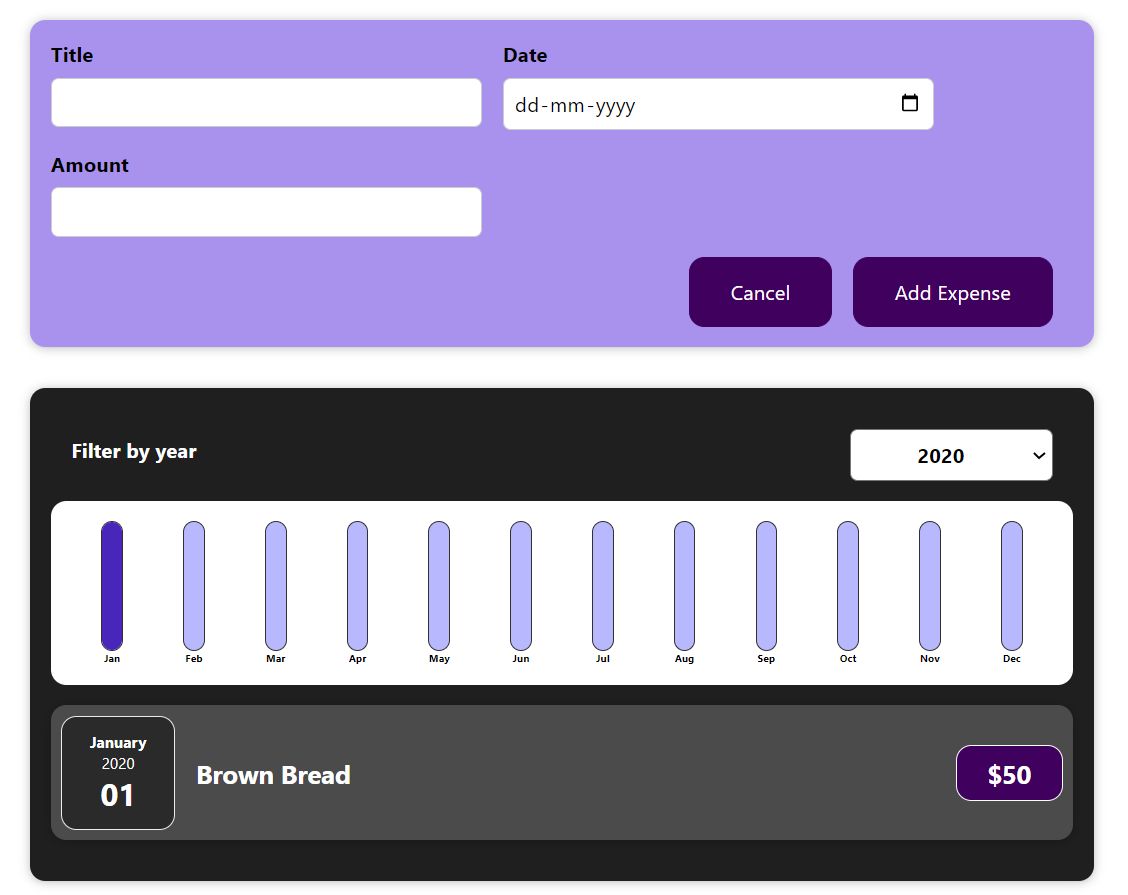 GitHub - vinayak-nangnurkar/EXPENSE-TRACKER: Built a simple Expense-Tracker using the React.js ...