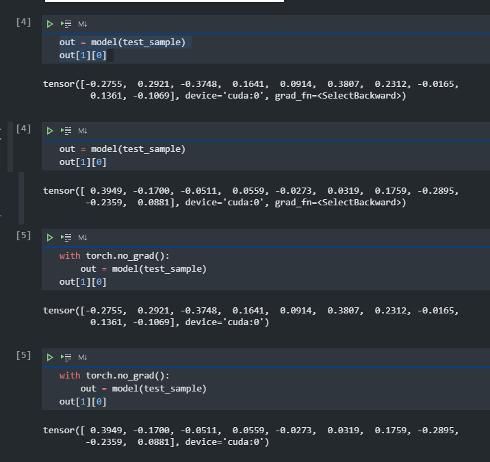 Different Predictions From A Trained Model Every Time A Jupyter Kernel