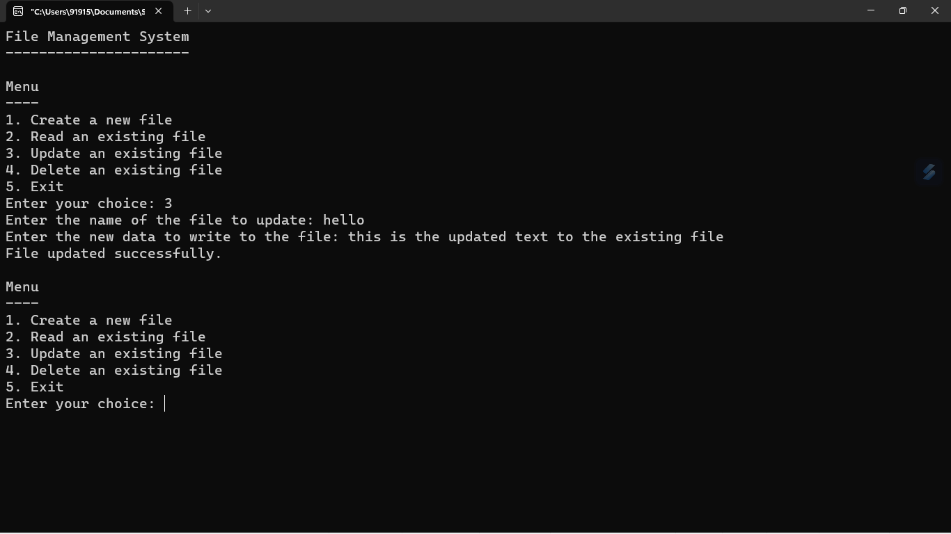 GitHub - atikvibs1326/Files-System-C-project