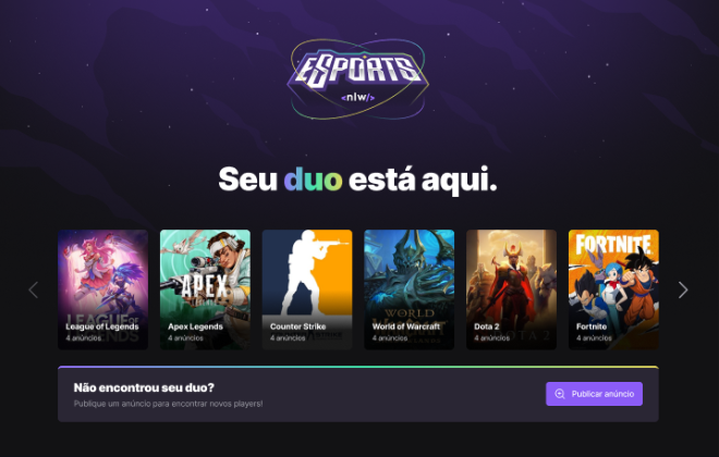 GitHub - yujisoyama/findyourduo: Platform to find a partner to play games with you. Develop ...