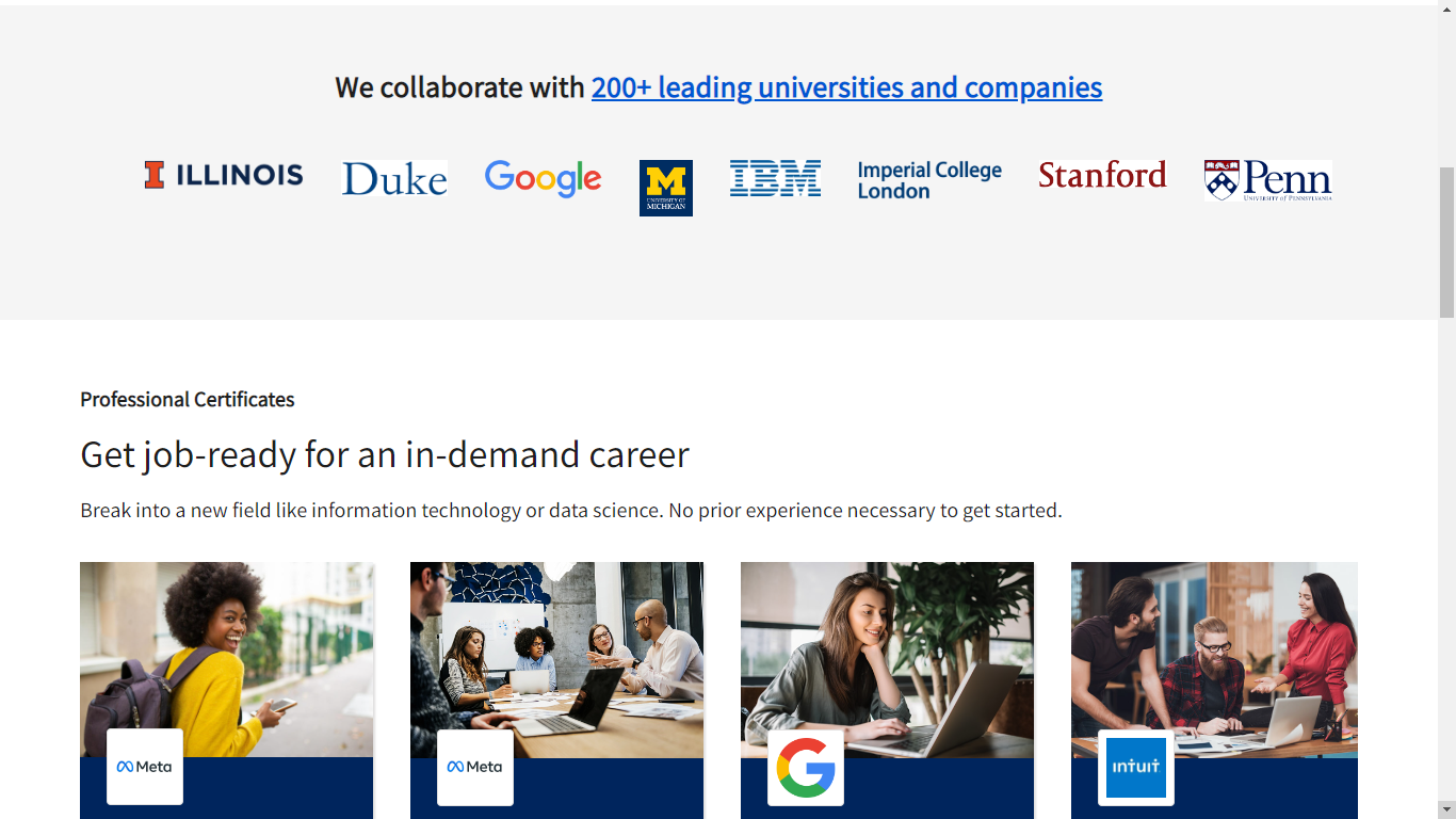 GitHub - zeysoguk/CourseraClone: Coursera Clone | HTML & CSS