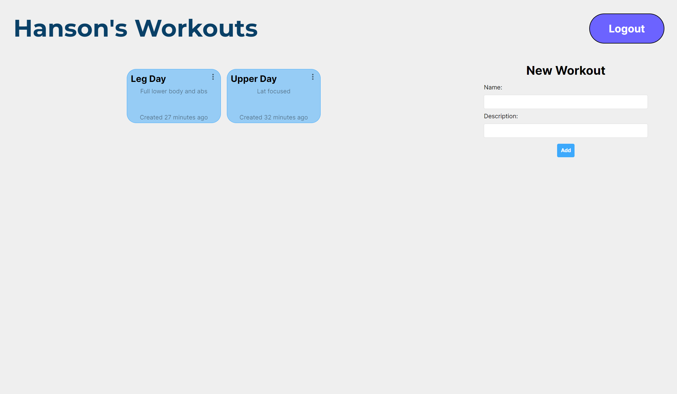 GitHub - hansonguyen/WorkoutTracker