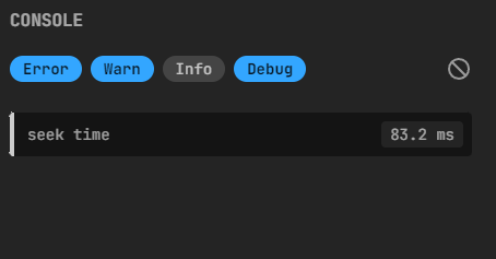 Feature request: scrubbing when dragging in the timeline with seeking starting with onMouseDown ...