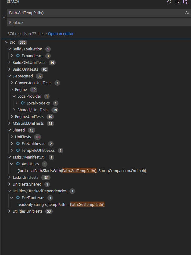 Stop using the default temp directory and temp file paths · Issue #6219 · dotnet/msbuild · GitHub