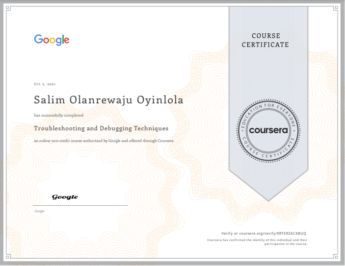 GitHub - salimcodes/Troubleshooting-and-Debugging-Techniques: Solutions to Programming Assignments